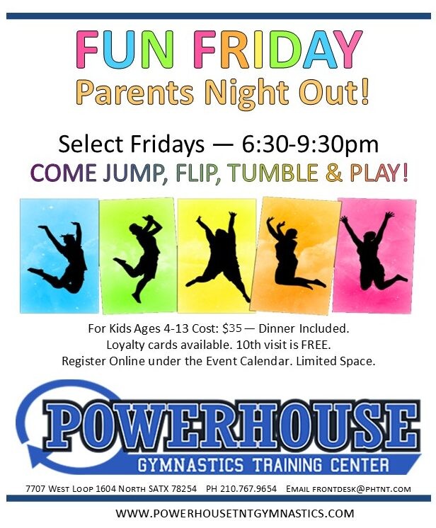 Open Gyms - Powerhouse Gymnastics Training Center